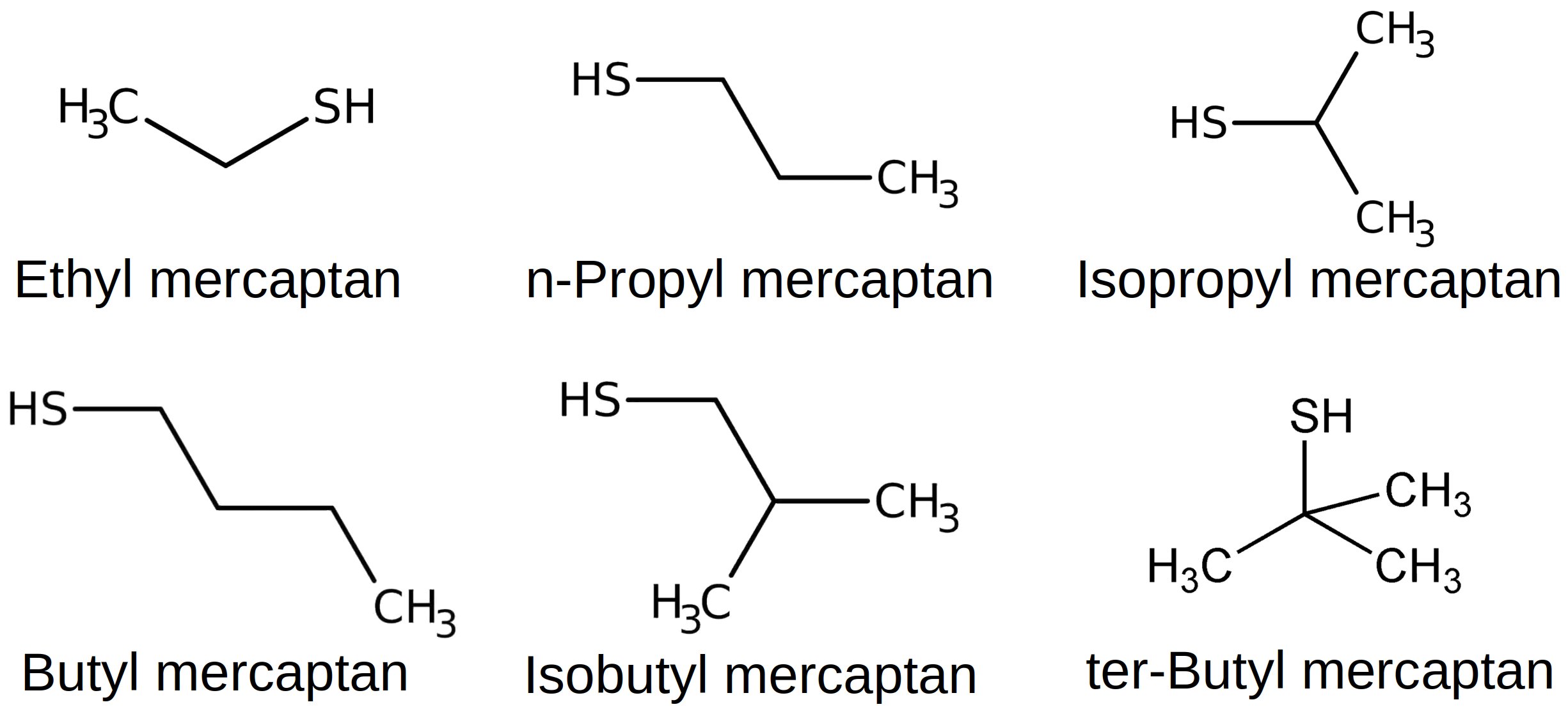 Product: Liquid Mercaptan Mixture